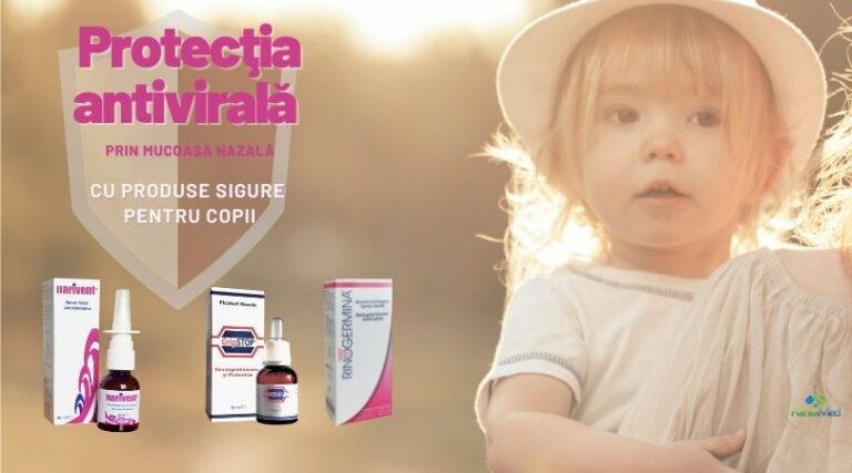 Protectie antivirala cu produse testate si sigure pentru copii